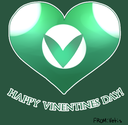 Image 3769: artist:vetisx heart valentines vinesauce_logo
