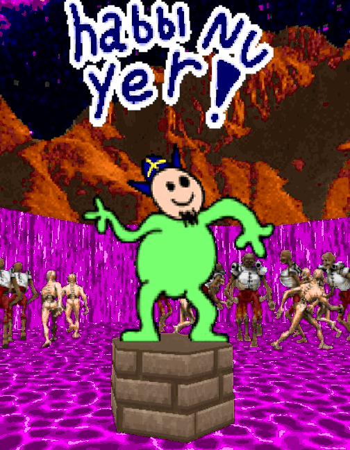 Image 96983: archvile artist:Ar_e_en dance fren game:doom happy_new ...