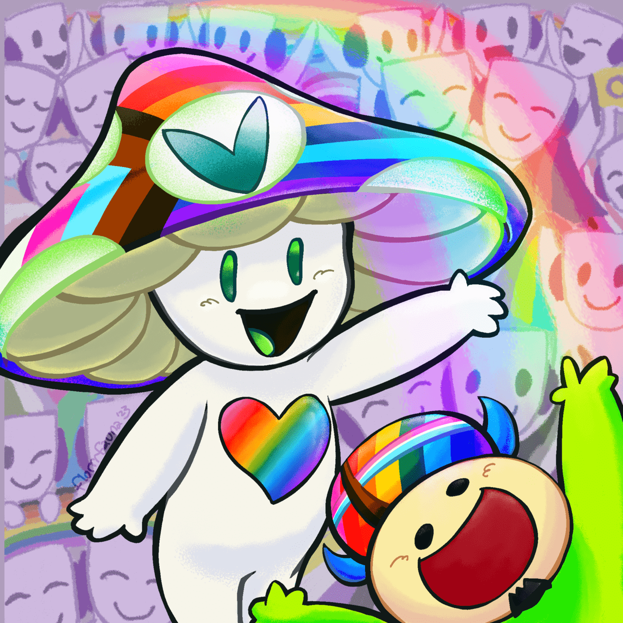 Image 104031: Pride_Month artist:florrrfauna chat fren streamer:joel ...