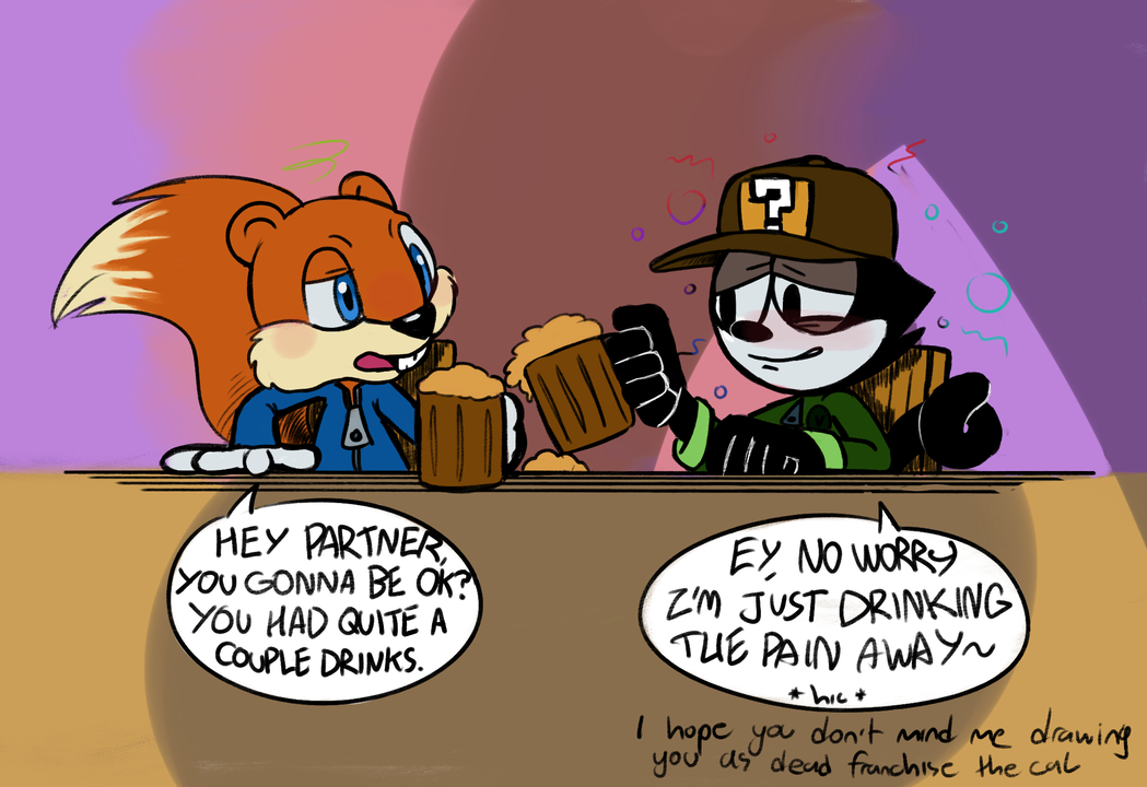 Image 32536: artist:chaoticpochi conker felix_the_cat game:conker's_bad ...