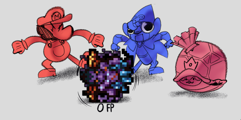 Image 48125: artist:diorum culex game:super_mario_rpg geno mario peach ...