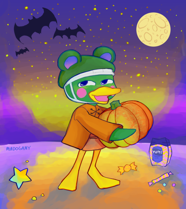 Image 95364: Halloween artist:mad0gany game:animal_crossing_new ...