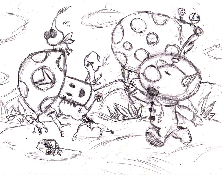 Pikmin 3 Coloring Pages