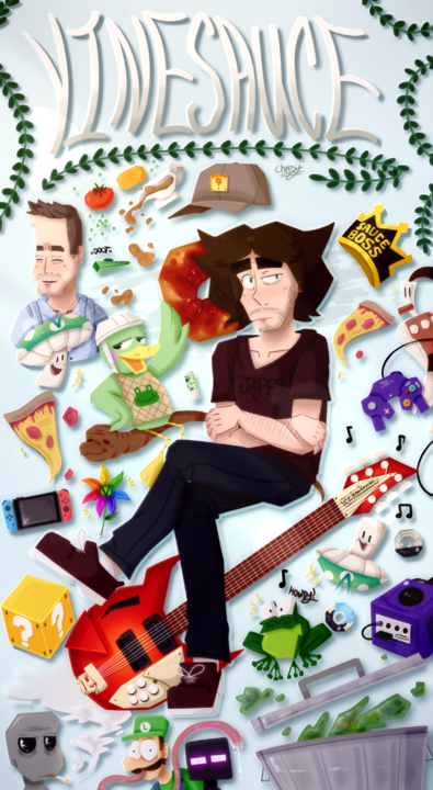 Image 80765: artist:CheesyDraws blood_bagel bunji meat red_vox sauce ...