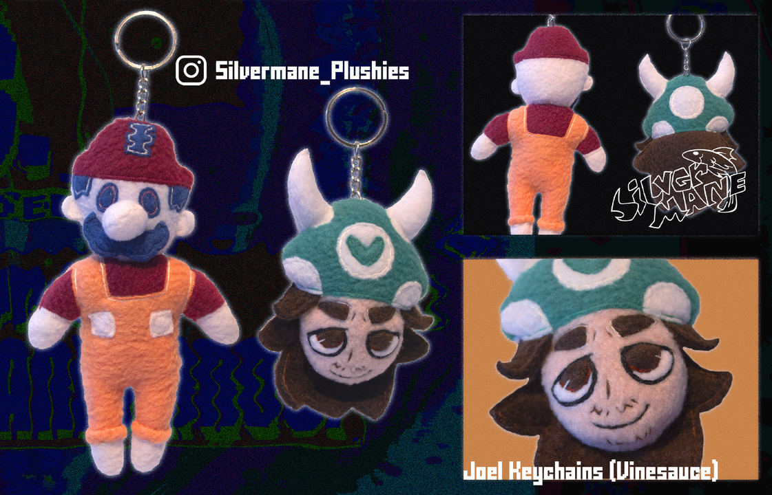 Image 97667: artist:Silvermane fanart keychain plushies streamer:joel