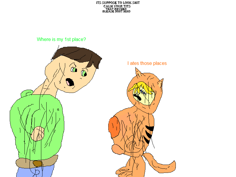 Image 7789: garfield mario_kart ms_paint streamer:vinny