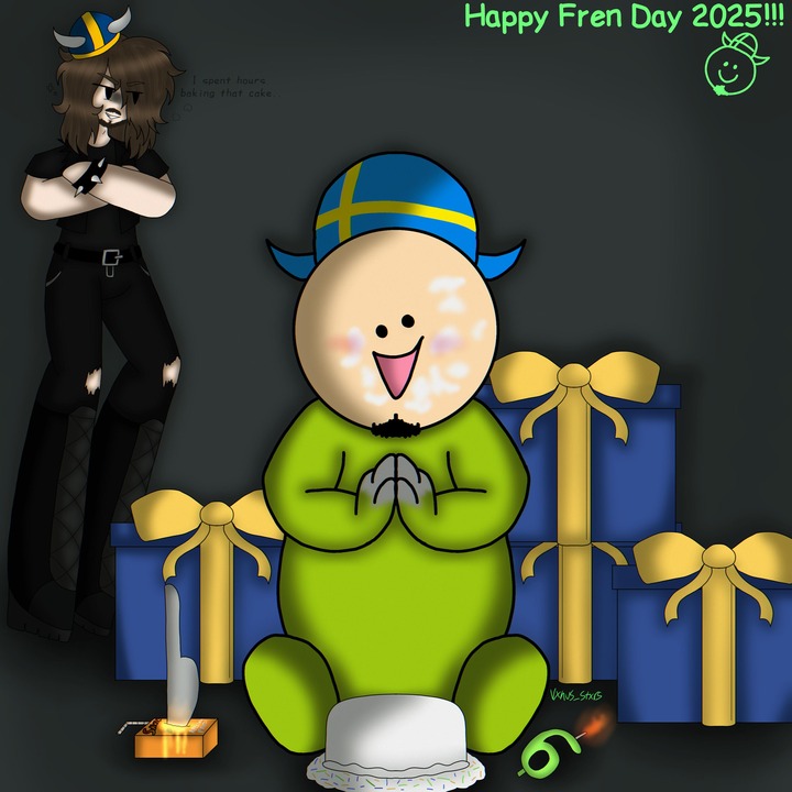 Image 105758: artist:vxnus_stxrs birthday fren fren_day snusk streamer ...