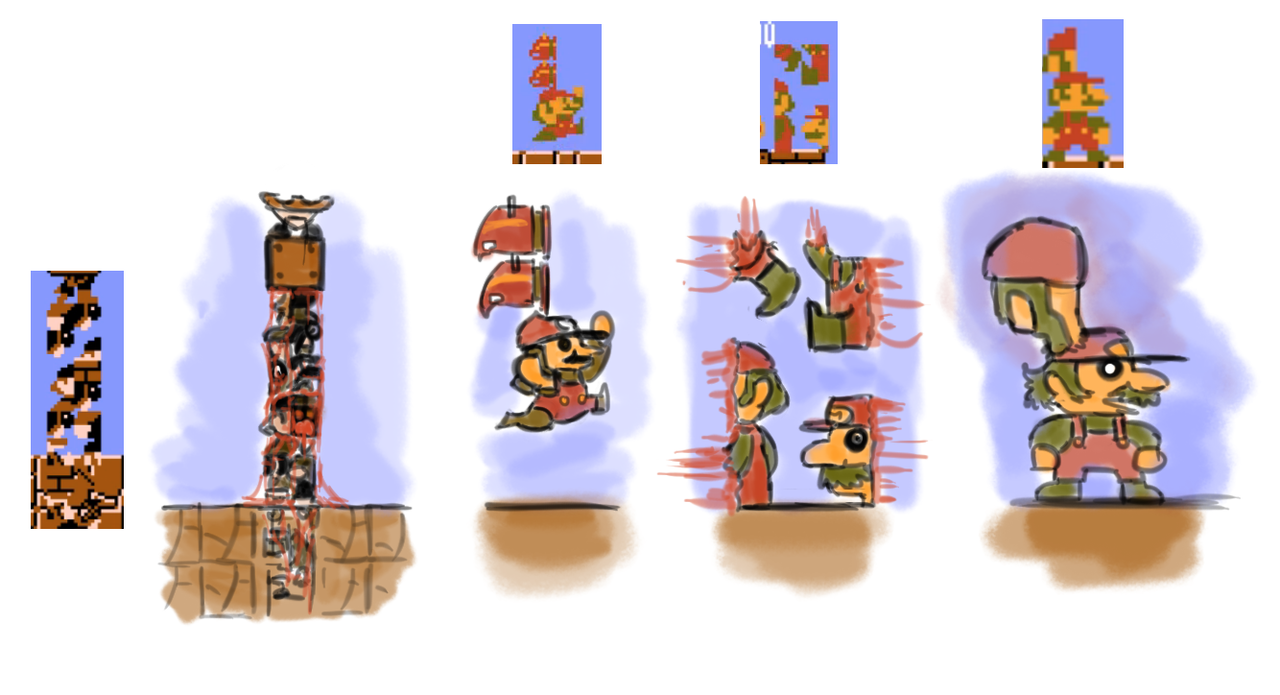 Image 4697: artist:kakapo blood corruptions disturbing game:super_mario ...