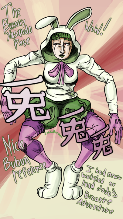 Image 43681: artist:cookubanana bunny_yasando jojo's_bizarre_adventure